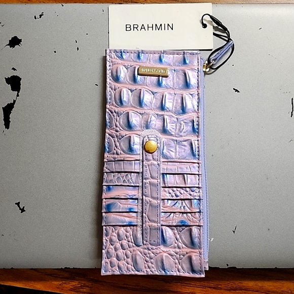Brahmin | Bags | Brahmin Credit Card Wallet New With Tags | Poshmark